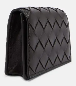 Bottega Veneta Intrecciato Leather Card Holder