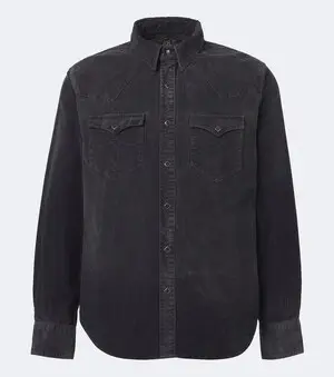 Ralph Lauren Cotton Corduroy Shirt - Black
