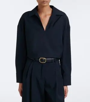 Max Mara Virgin Wool Blouse