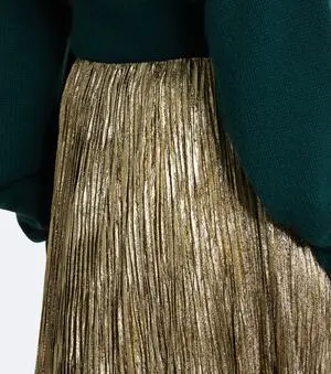 Ralph Lauren Luciana Satin Maxi Skirt