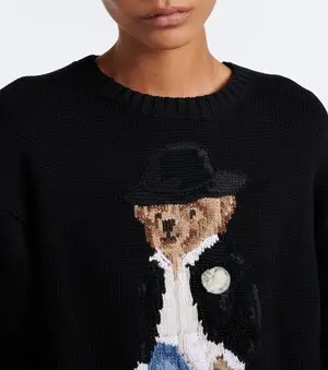 Polo Ralph Lauren Polo Bear Intarsia Cotton Sweater