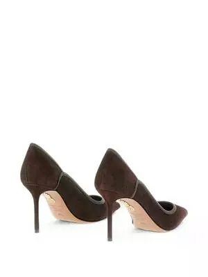 AQUAZZURA Suede Pointed-toe Pumps