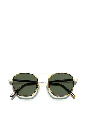 MOSCOT Kugel Round-frame Sunglasses - Brown