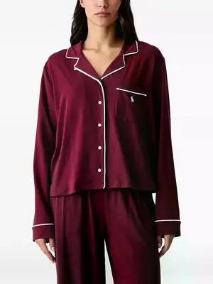 Polo Ralph Lauren Logo-embroidered Piped Pajamas