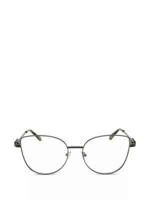 FERRAGAMO Cat-eye Frame Glasses - Silver