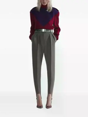 MUGLER Bi-color Uniform Shirt