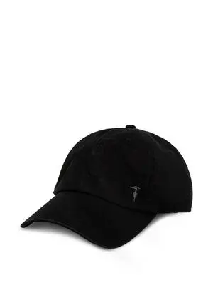 TRUSSARDI Logo-embroidered Baseball Cap - Black