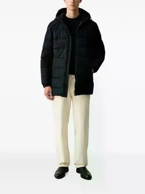 TRUSSARDI Quilted Hooded Jacket