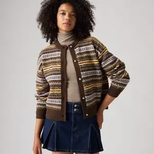 LEVI'S Charlotte Crewneck Cardigan