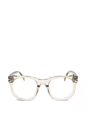 DB EYEWEAR BY DAVID BECKHAM Square-frame Glasses - Neutrals
