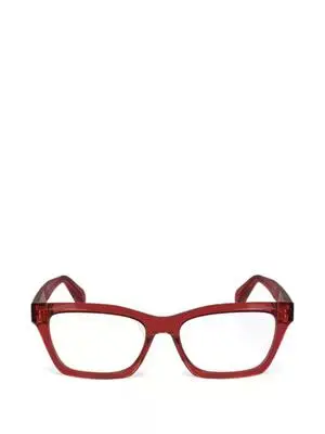 FERRAGAMO Square-frame Glasses - Red