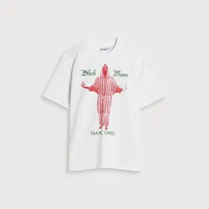 BUTTER GOODS Black Moses T-shirt - White