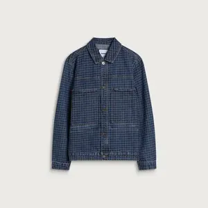 BUTTER GOODS Grid Denim Jacket - Indigo