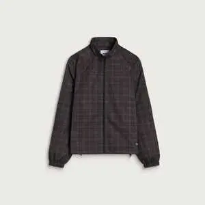 BUTTER GOODS Plaid Nylon Jacket - Burgundy