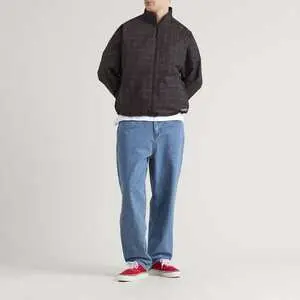 BUTTER GOODS Plaid Nylon Jacket