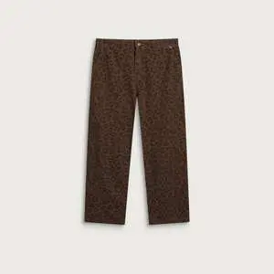 BUTTER GOODS Work Pants - Leopard