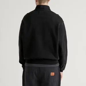 BUTTER GOODS Panel 1/4 Zip Sweatshirt