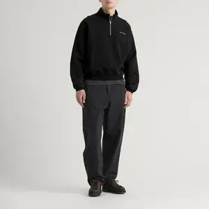 BUTTER GOODS Panel 1/4 Zip Sweatshirt