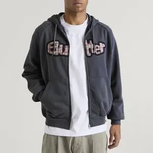 BUTTER GOODS Stretch Zip Hoodie