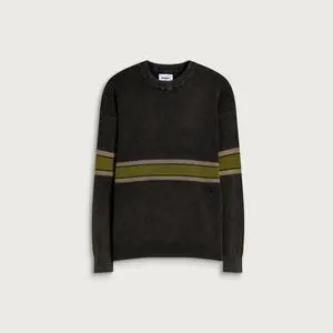 BUTTER GOODS Break Knit Jumper - Washed Black