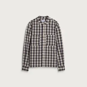 BUTTER GOODS Shadow Plaid Shirt - Tan