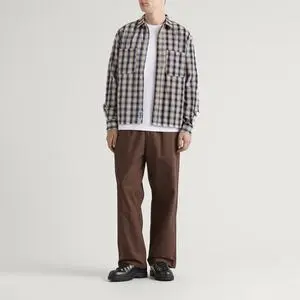 BUTTER GOODS Shadow Plaid Shirt