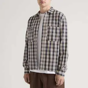 BUTTER GOODS Shadow Plaid Shirt