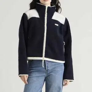 SKIMS Teddy Boxy Zip Up Jacket