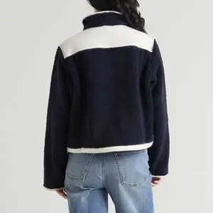 SKIMS Teddy Boxy Zip Up Jacket