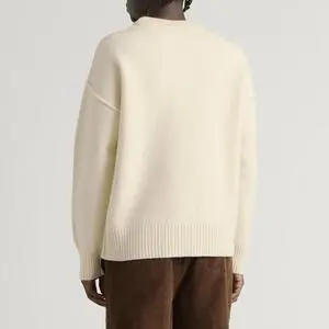 AMI Paris Crewneck Contrasted Adc Jumper