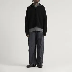 Studio Nicholson Sandos Rib Zip Though Jumper