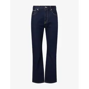 7 For All Mankind Modern Straight-leg Cotton Denim Jeans - Deepline