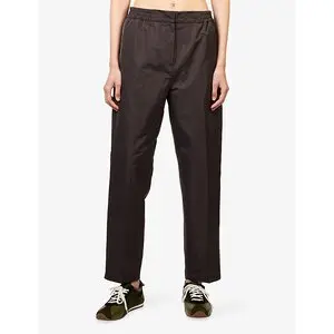 Max Mara Straight-leg Silk-blend Trousers