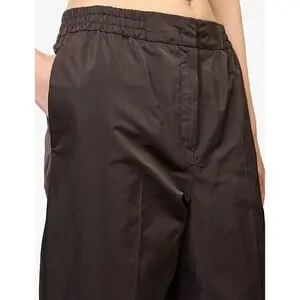Max Mara Straight-leg Silk-blend Trousers