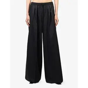 Max Mara Wide-leg Wool Trousers