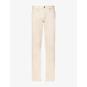 Emporio Armani J107 Slim-fit Cotton Denim Jeans - Fog