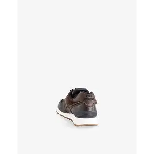 NEW BALANCE 574 Leather Trainers - Pumpernickle