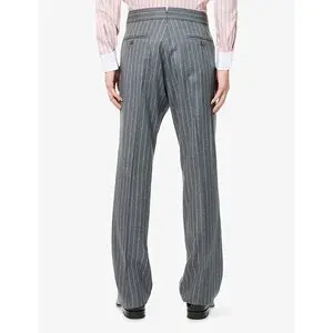 TOM FORD Pinstripe Suit Wool Trousers