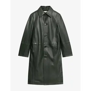 Zadig&Voltaire Mentlyr Collared Leather Coat