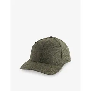 VARSITY HEADWEAR Legacy Structured Wool Baseball Cap - Forest Green