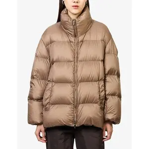 Max Mara Oversized Nylon-down Jacket