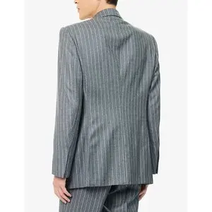TOM FORD Pinstripe Single-breasted Suit Wool Blazer