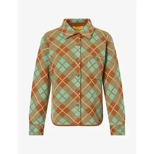 Guest In Residence Dylan Plaid Cashmere Shirt