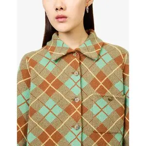 Guest In Residence Dylan Plaid Cashmere Shirt