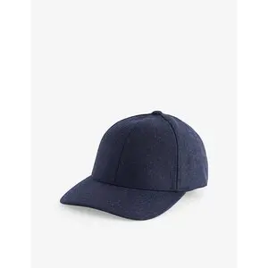 VARSITY HEADWEAR Legacy Structured Wool Baseball Cap - Dark Navy