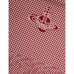 VIVIENNE WESTWOOD Checkmate Wool Scarf