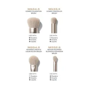 MORPHE Riches Come True 5-piece Brush & Tool Set Worth £60