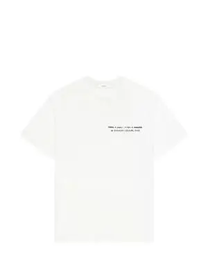 Givenchy T-shirt In Cotton With Archives Print - Neutrals