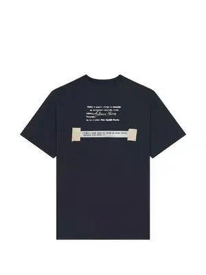 Givenchy T-shirt In Cotton With Archives Print