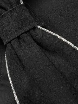 ROTATE BY BIRGER CHRISTENSEN One-shoulder Bow-detail Blouse